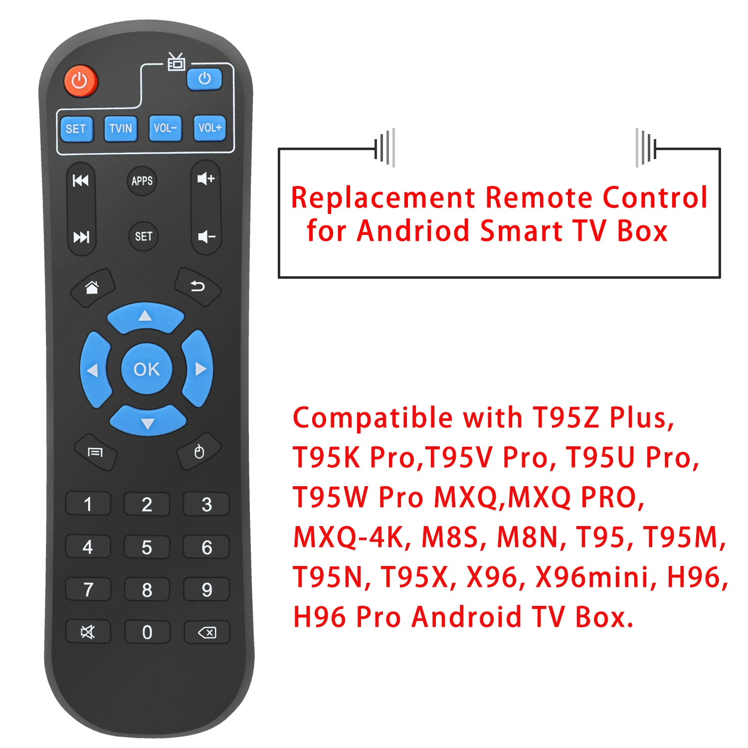 Remote-Control-Use-for-Abox-A1-A3-Greatever-T95-PLUS-TV-BOX-UBOX ...