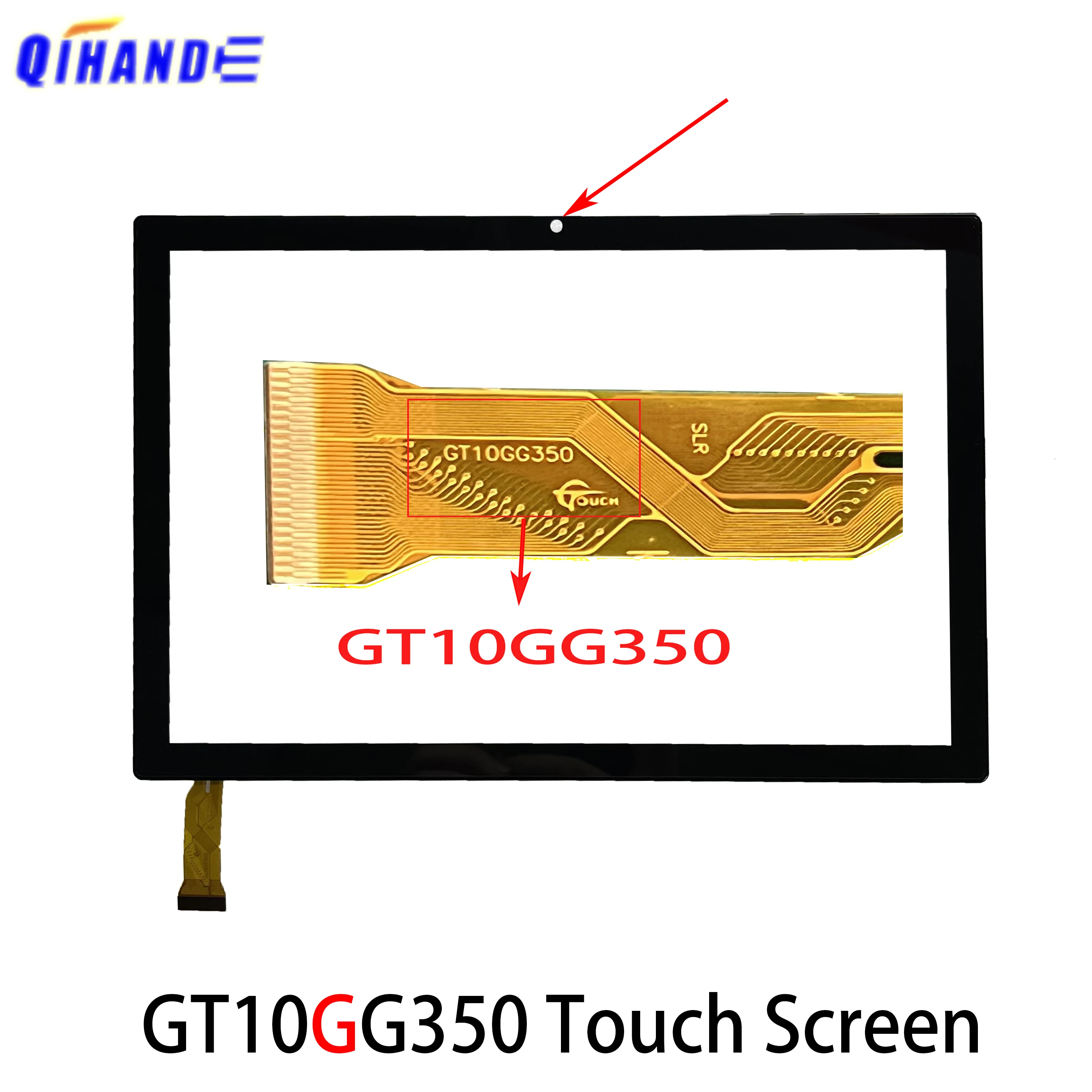 New 10.1Inch Compatible P/N GT10GG350 Tablet PC Capacitive Touch Screen ...