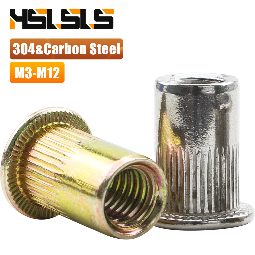 Hslslls-remache-ciego-de-acero-inoxidable-Rivnut-M3-M4-piezas-M5-M8-M10 ...