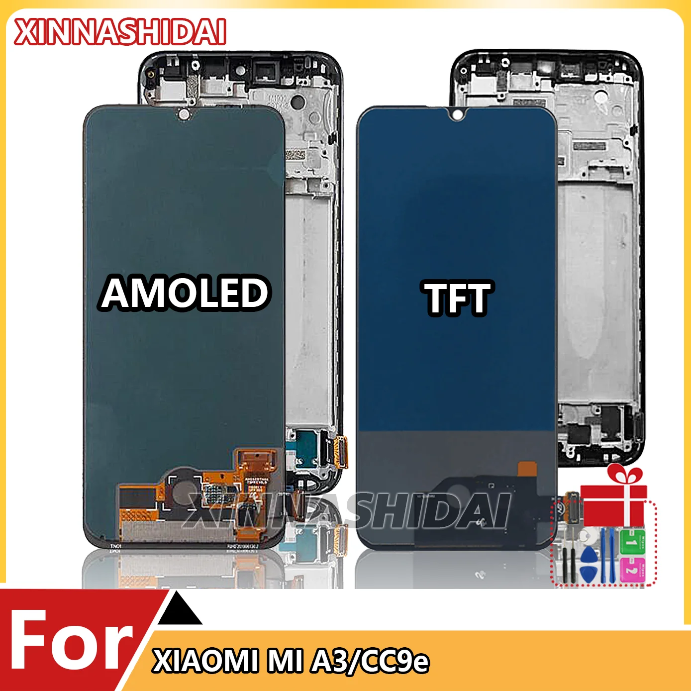 AMOLED-For-Xiaomi-Mi-A3-CC9e-LCD-Display-Touch-Screen-Digitizer-Assembly-Replacement-For-Xiaomi ...
