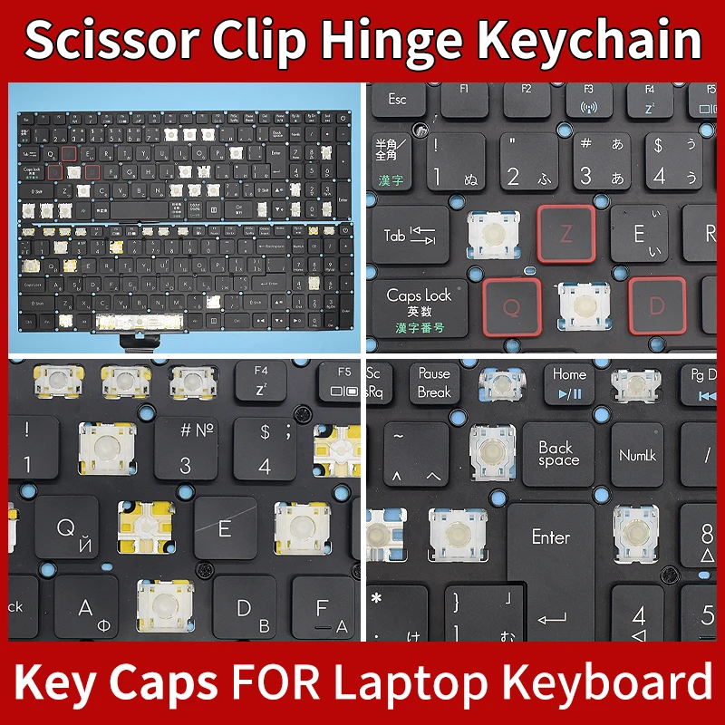 Replacement-Keycaps-Scissor-Clip-Hinge-For-Acer-Predator-Helios-300-G3 ...
