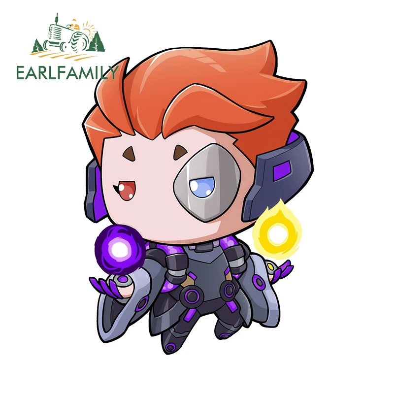 EARLFAMILY-13cm-X-9-6cm-Overwatch-Moira-Chibi-Car-Stickers-Magic-Mage ...