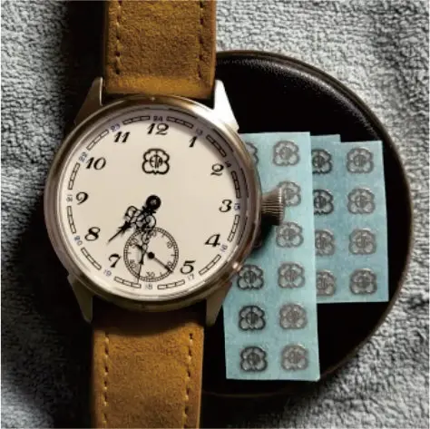 Personalized 3D Metal Watch Dial Stickers Transfer Sticker Self ...