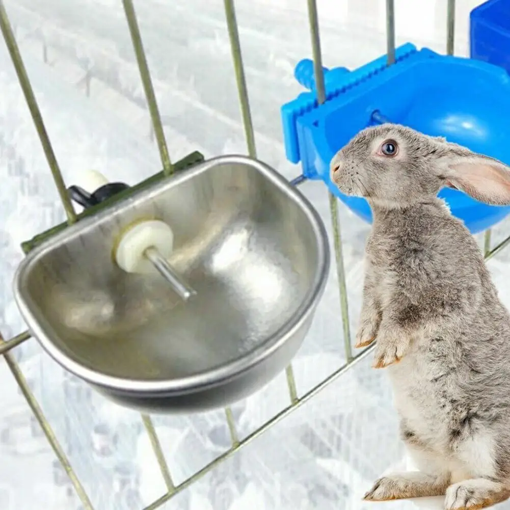 1Pcs-Stainless-Steel-Automatic-Water-Fountain-For-Rabbits-Anti-chewing ...
