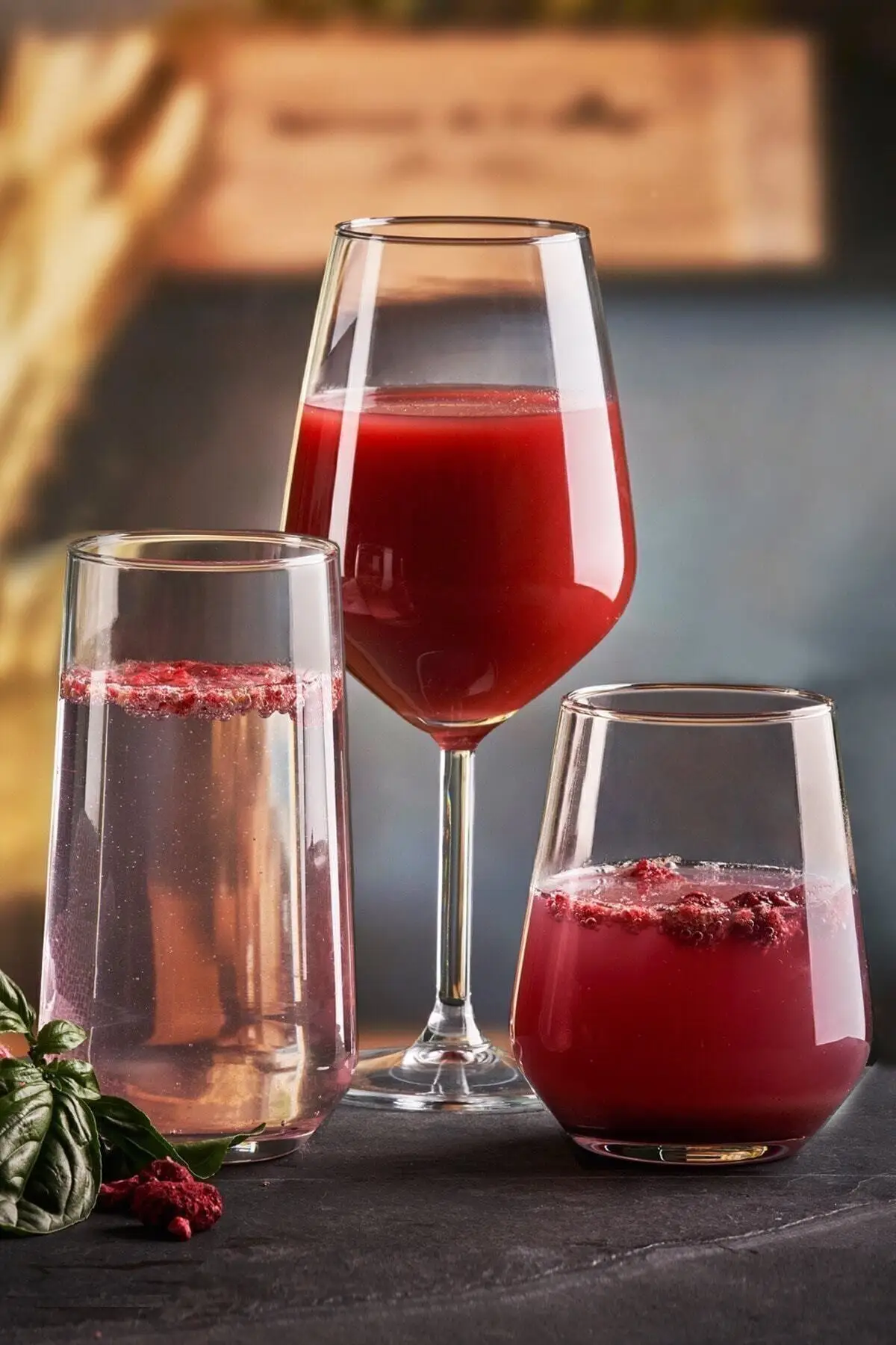 18-Pieces-Quality-Glass-Cup-Set-6-Pieces-Water-6-Pieces-Soft-Drinks-6 ...