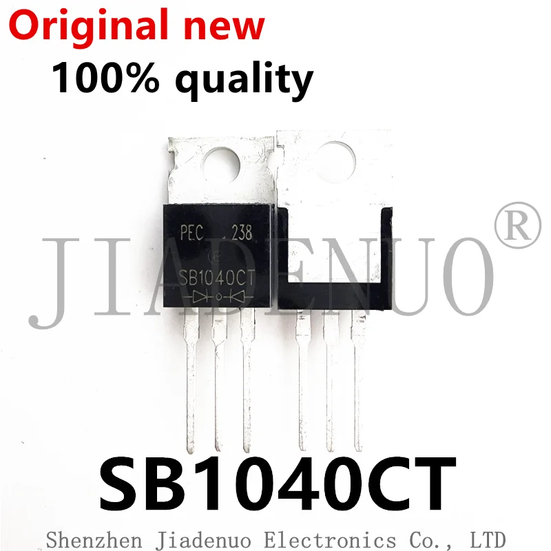 (5-10piece)100% New SB1040CT PEC TO-220 10A 40V Schottky diode Chipset ...