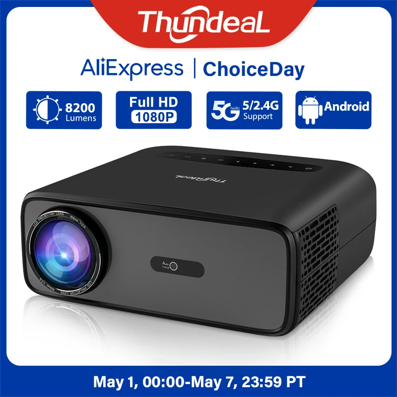ThundeaL-Full-HD-Projector-TD97-Pro-1080P-2K-4K-Video-Portable ...