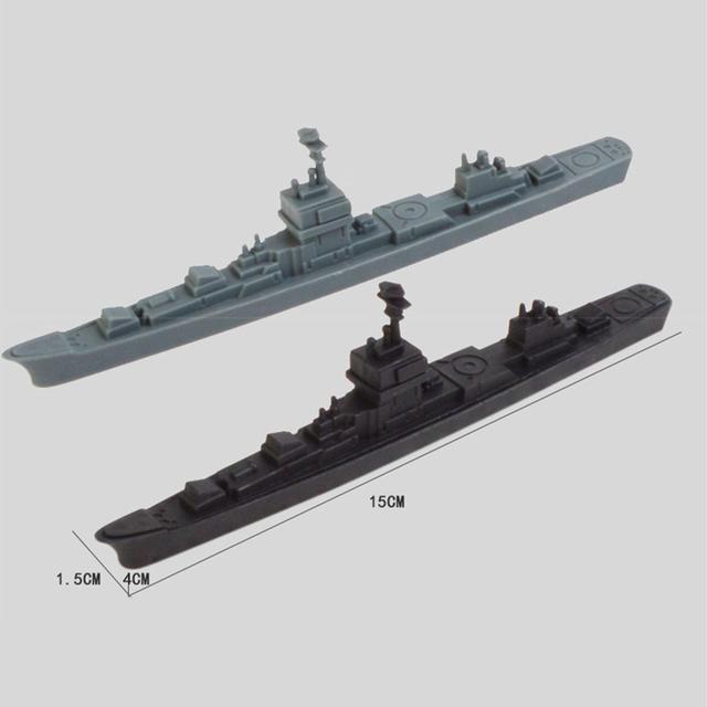 17pcs Model Navy Ship Toy With Small Scale Model Planes Submarine Toy ...