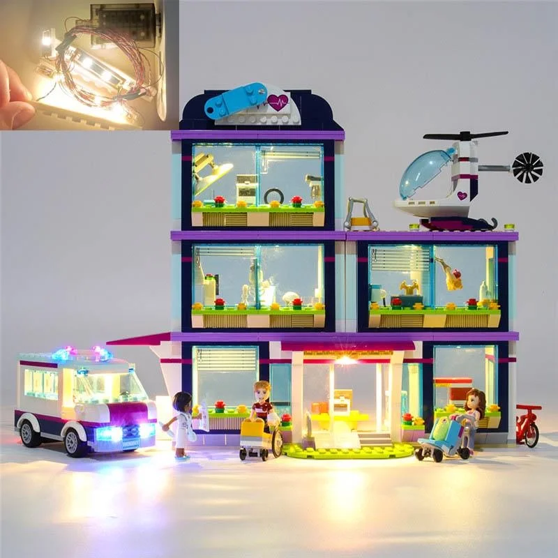 （No LEGO, Just Light）Lighting Kit for LEGO 41318 Friends Heartlake ...