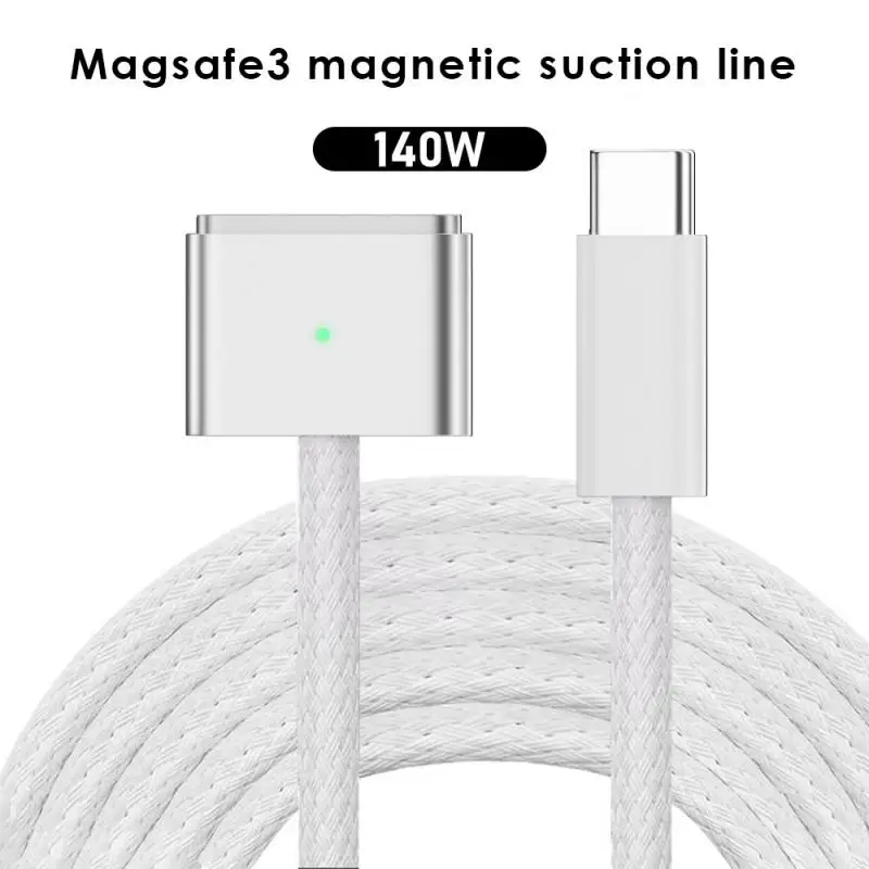 140W-Alta-Velocidade-2m-USBC-Para-Magsafe3-Carregador-Cabo-Tipo-C-Para-Magsafe3-R-pido ...
