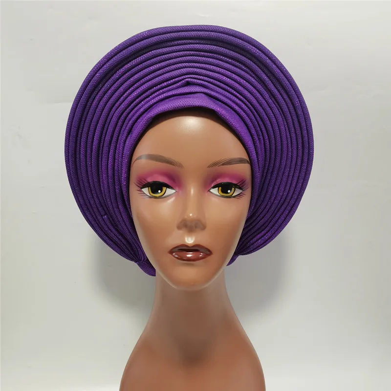 High Quality African Headtie Turban Nigerian Headtie Aready Made Auto ...