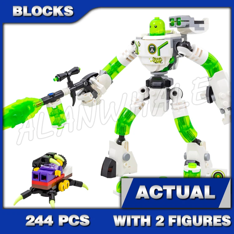 244pcs-Dream-Mateo-and-Z-Blob-the-Robot-Nightmare-Monster-Mech-81454 ...