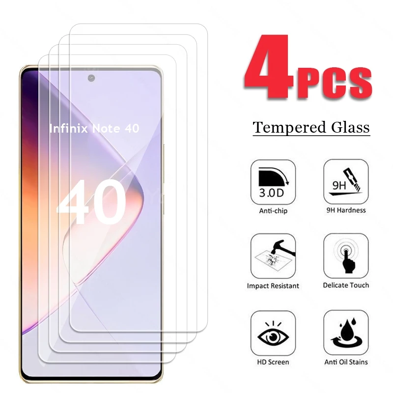 For-Infinix-Note-40-Glass-Infinix-Note-40-Tempered-Glass-Screen ...