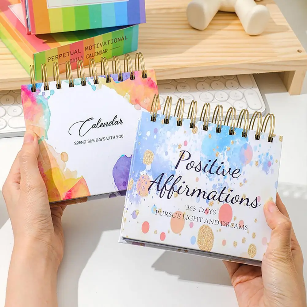 Positive-Affirmations-Calendar-Vibrant-Color-Calendar-Inspiring-Quotes ...