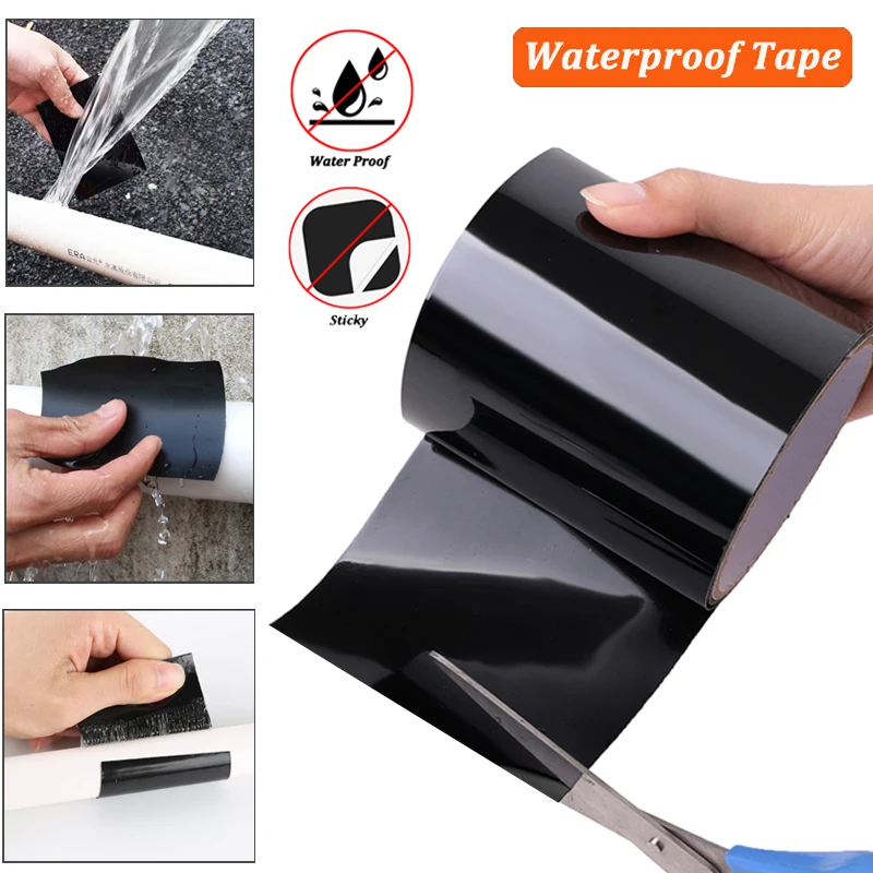 PVC-Super-Strong-Waterproof-Tape-Pipe-Seal-Leak-Repair-Tape-Self ...