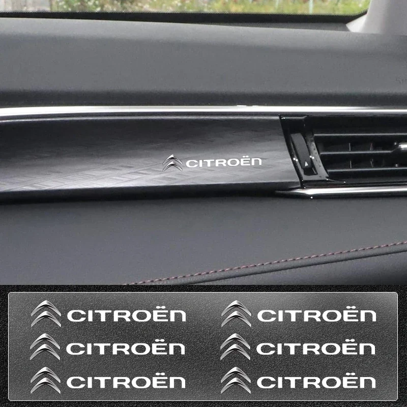 Car Interiorc Body stickers DIY Central control panel Decal For Citroen ...