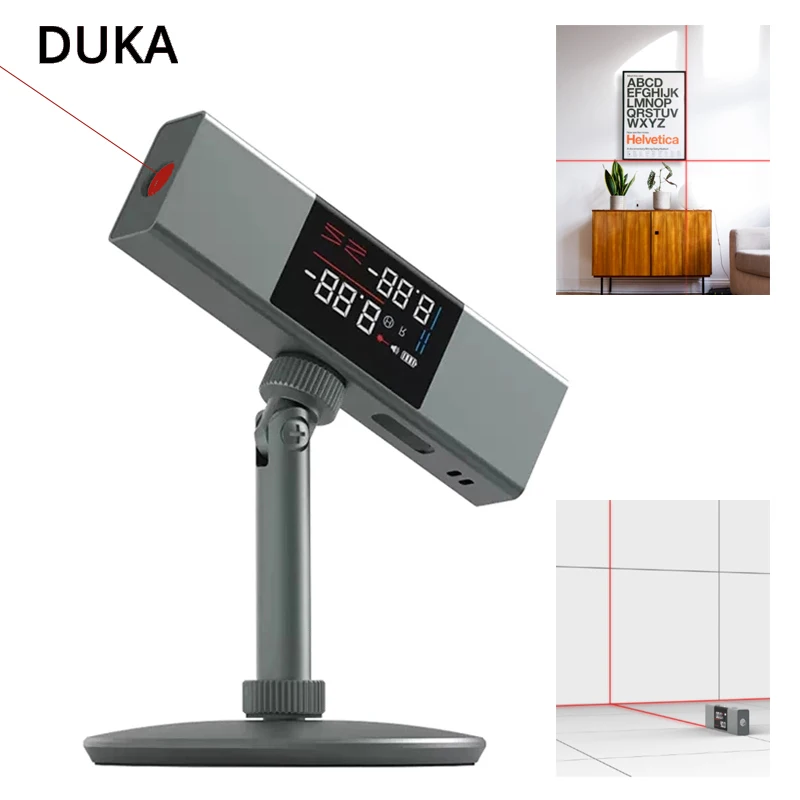 Duka Atuman Li1 Laser Protractor Digital Inclinometer Angle Measure 2 ...