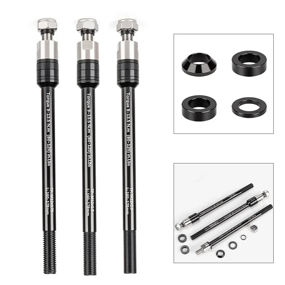 Bicycle-Trailer-Thru-Axle-Adapter-Rod-Mountain-Road-Truck-Front-Fork ...