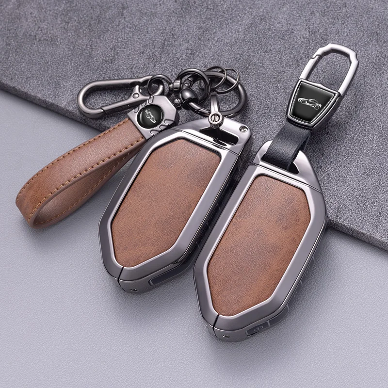 Zinc-alloy-Key-Case-Holder-Keychain-Key-Cover-For-Kia-Carnival-Ev9 ...