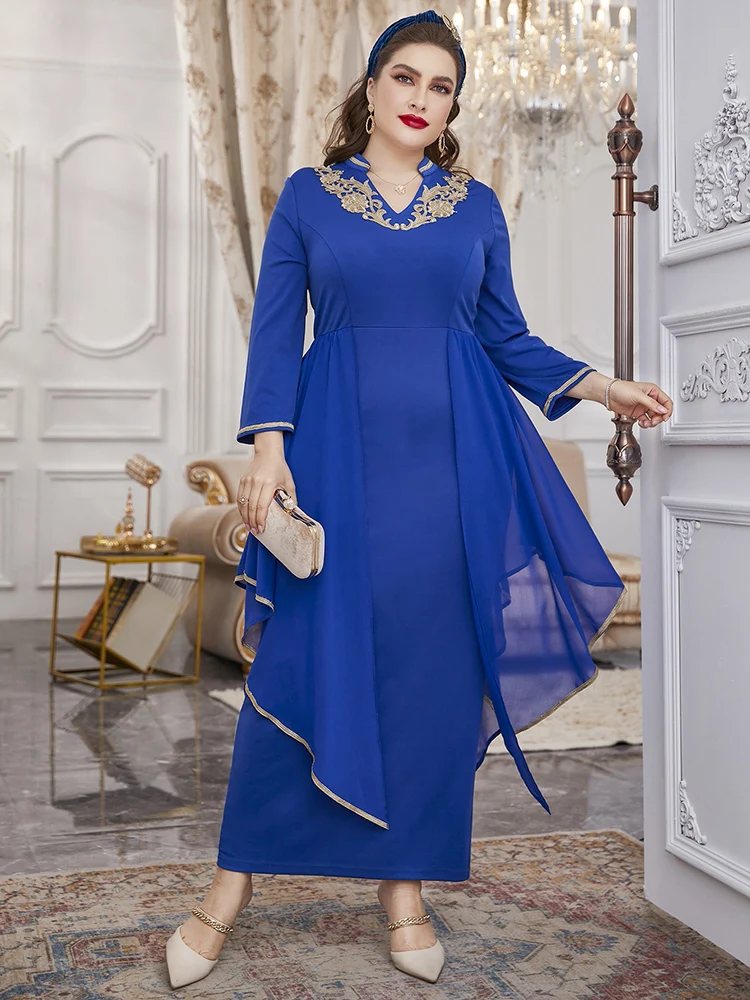 TOLEEN-Women-Plus-Size-Large-Maxi-Dresses-2022-Luxury-Chic-Elegant-Long ...