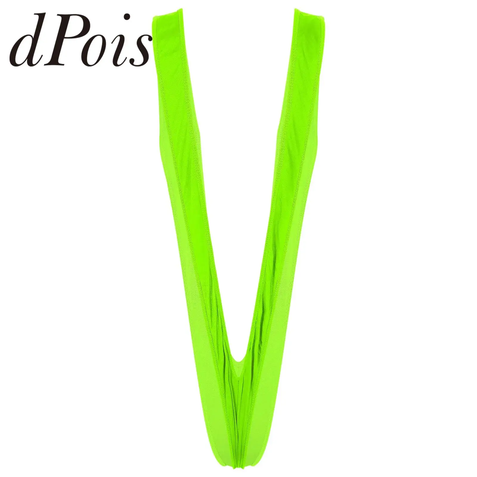 Mens-Deep-V-Neck-Monokini-One-Piece-Bathing-Suit-Swimsuit-for-Man-Solid ...