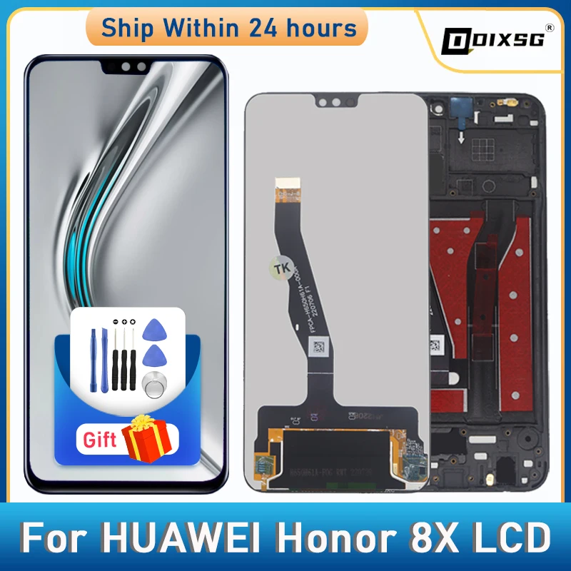 6.5 "original para huawei honor 8x tela de exibição para huawei honor ...