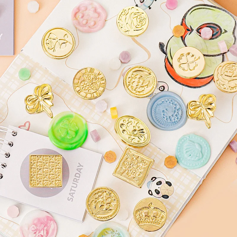 Irregular Wax Seal Stamp Animals Flower/Rabbit Sealing Stamp Head ...