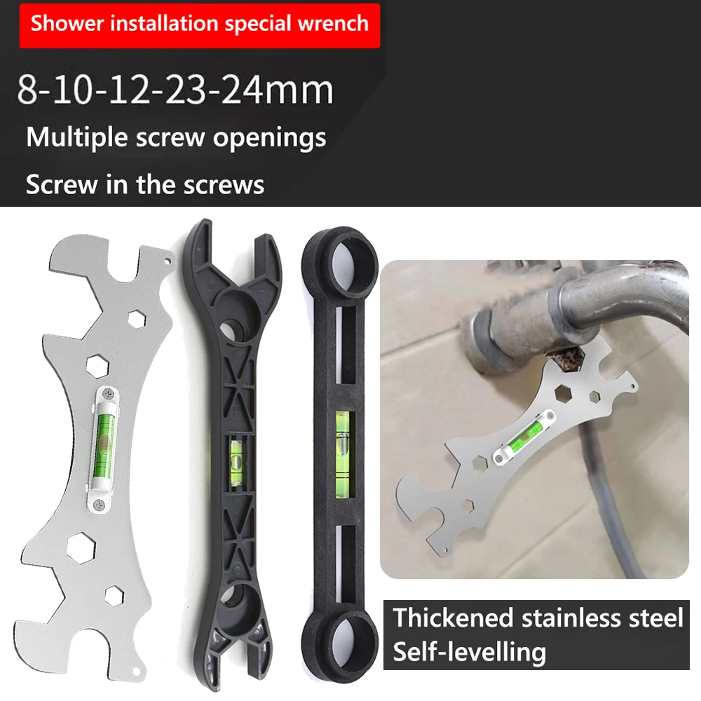 Special-Wrench-Tools-with-Level-Shower-Faucet-Installation-Bathroom ...