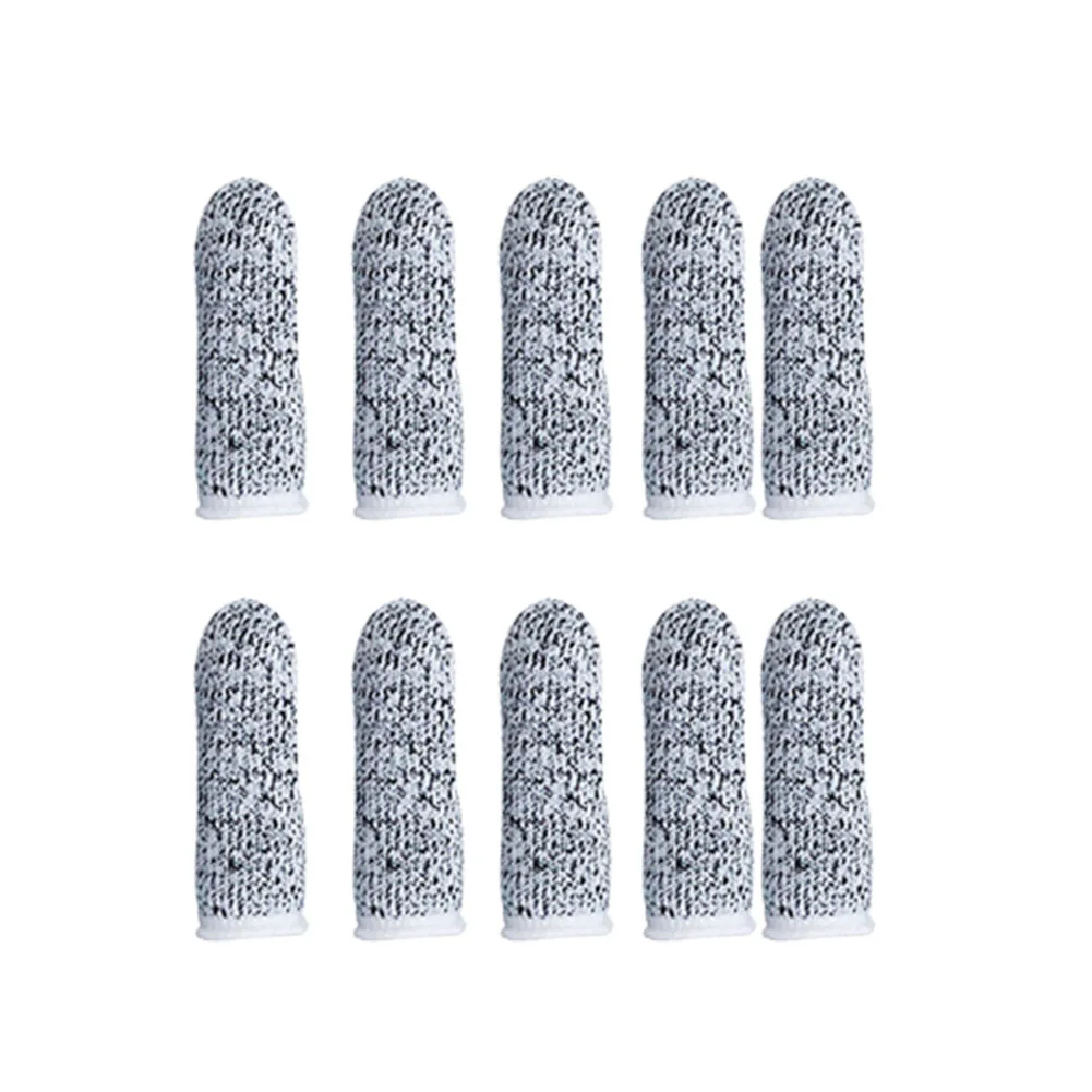 10pcs-Anti-Cut-Finger-Cover-Reusable-Cut-Resistant-Finger-Cots ...
