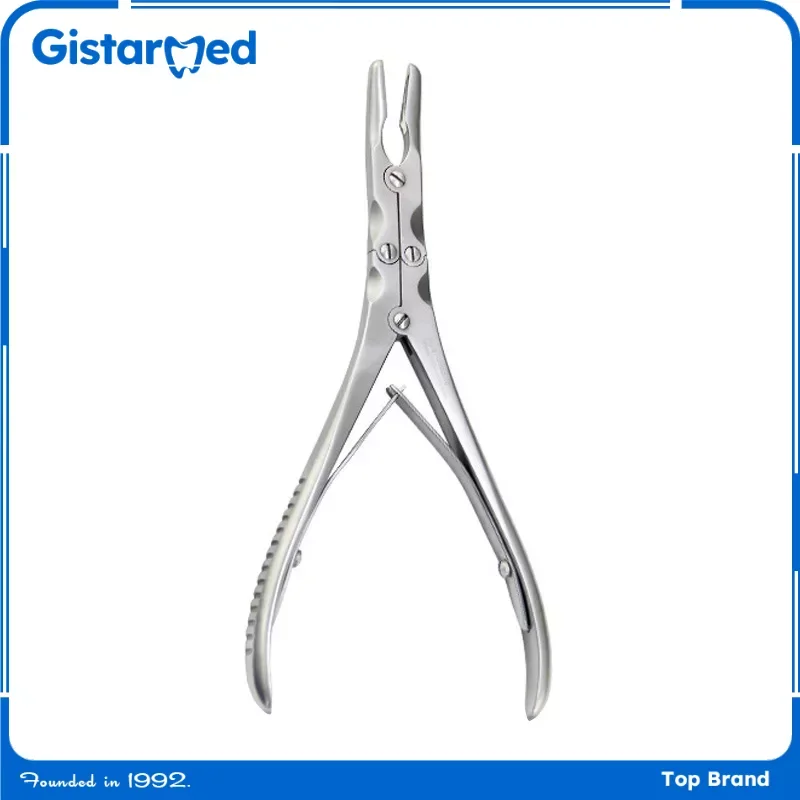 GISTAR-1pcs-Double-Action-Bone-Rongeurs-Straight-Curved185mm ...