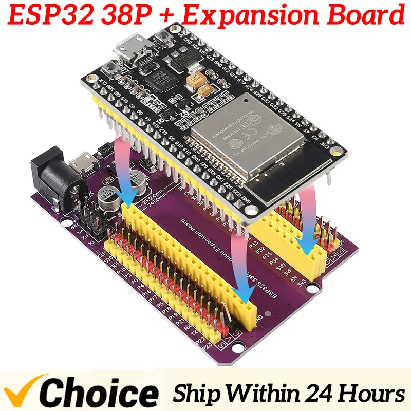 Placa-de-desarrollo-ESP32-TYPE-C-MICRO-USB-CP2102-WiFi-Bluetooth-de ...