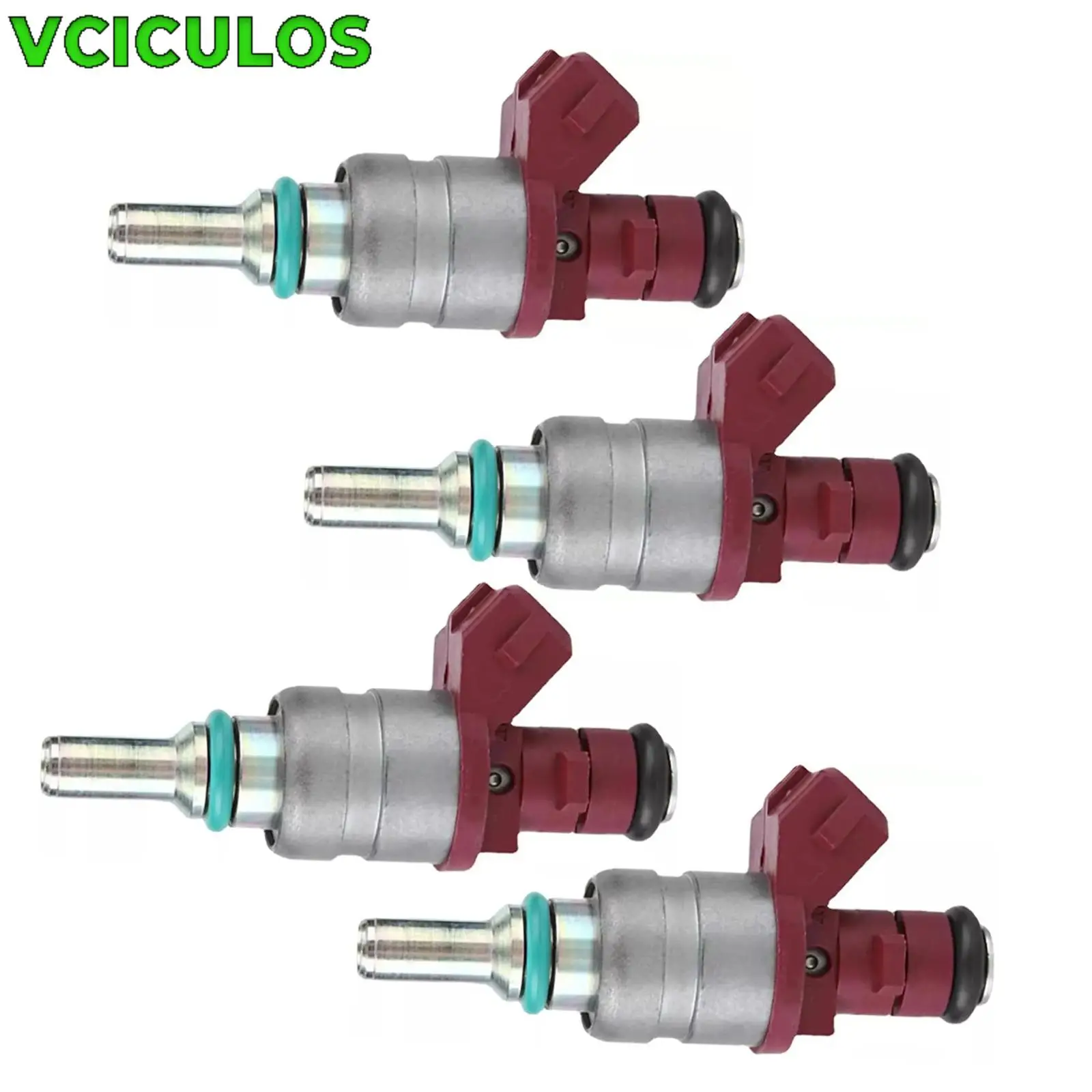 Set of 4 Fuel Injectors A2710780023 For 2003-2005 Mercedes Benz W203 ...