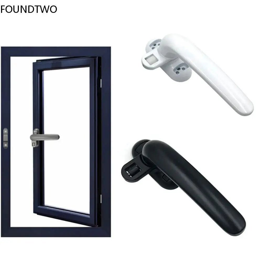 Universal-Window-Handle-Lock-Casement-Window-Lock-Wheel-Handle-Black ...