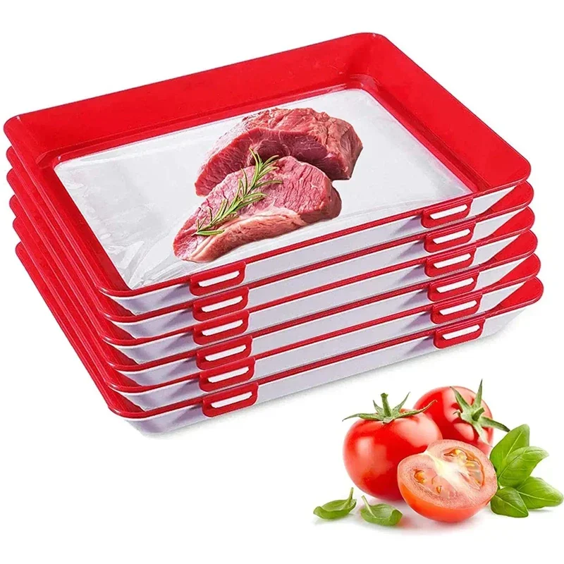 Food Preservation Tray Seafood Beef Ham Fresh Keeping Fresh Spacer ...