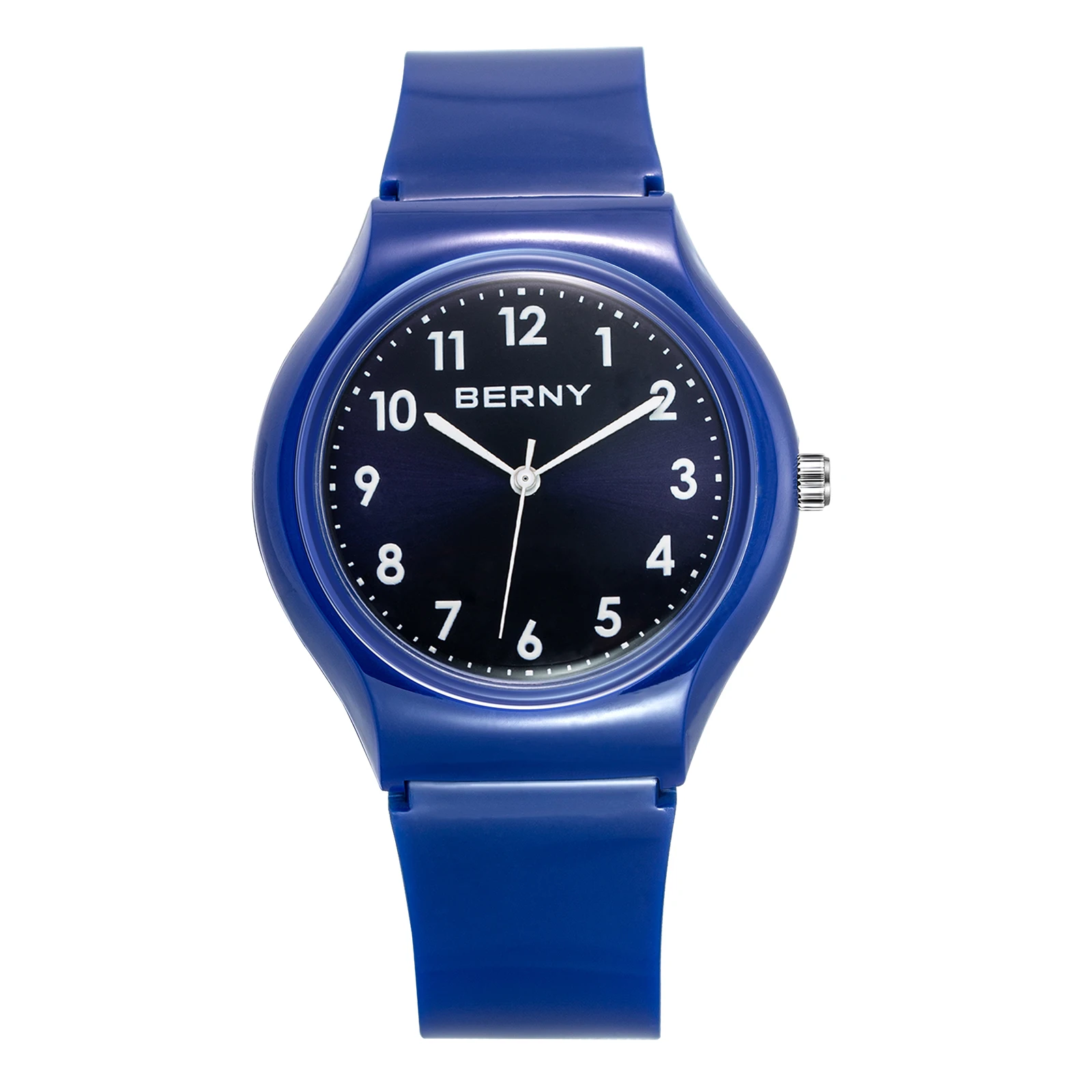 Berny Watch Quartz Miyota 2035 Movement Fashion Casual Quartz Wristwatch With PU Strap 3ATM ...