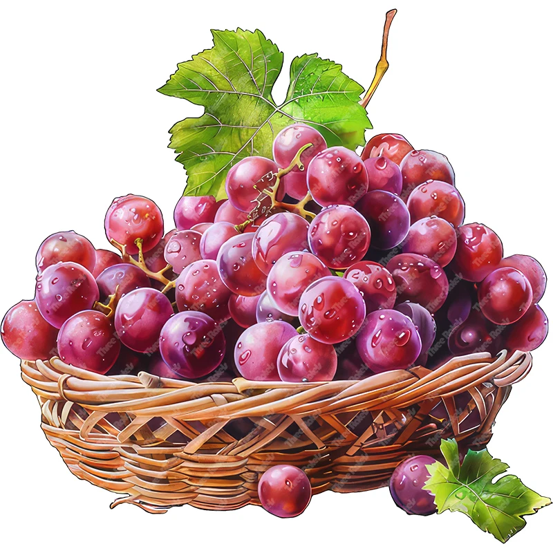 Pegatinas clásicas de uva refrescante Three Ratels CO103 para ...