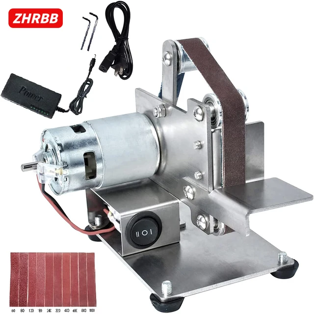 Mini Elektromos Öv Csiszoló Daráló Polírozó Csiszológép Nyitott Penge ...