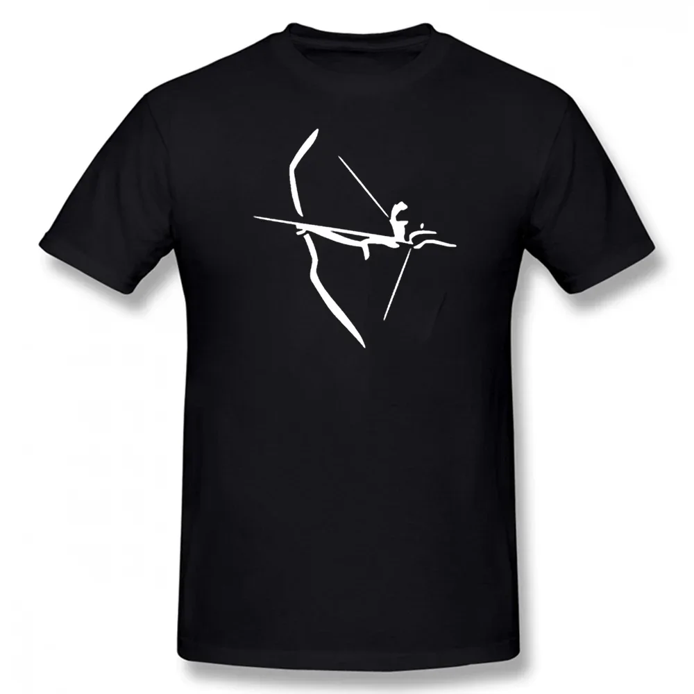 Funny Archery Sport Protect Arrow Bow Hunting Weapon T Shirts Graphic Cotton Streetwear Short ...