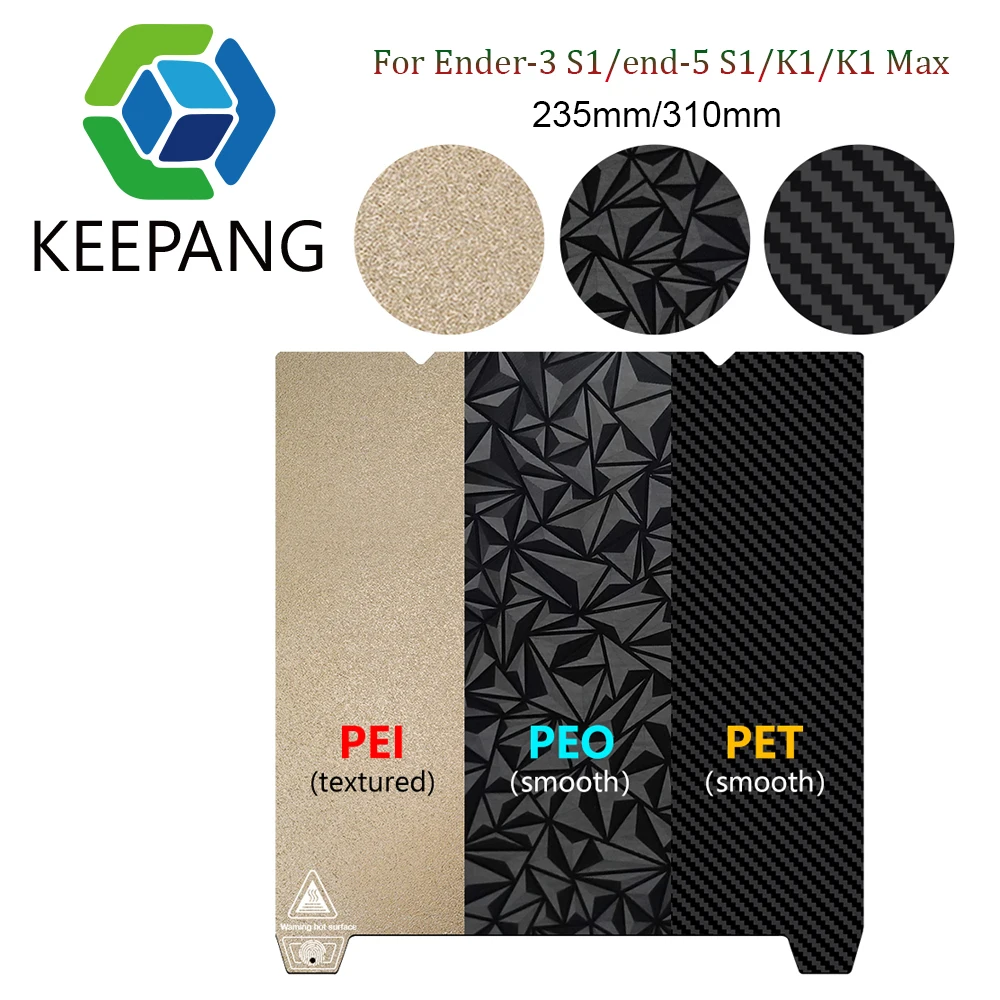 PEI-PEO-Magnetic-Build-Plate-235-310mm-Double-Side-Spring-Steel-Sheet ...