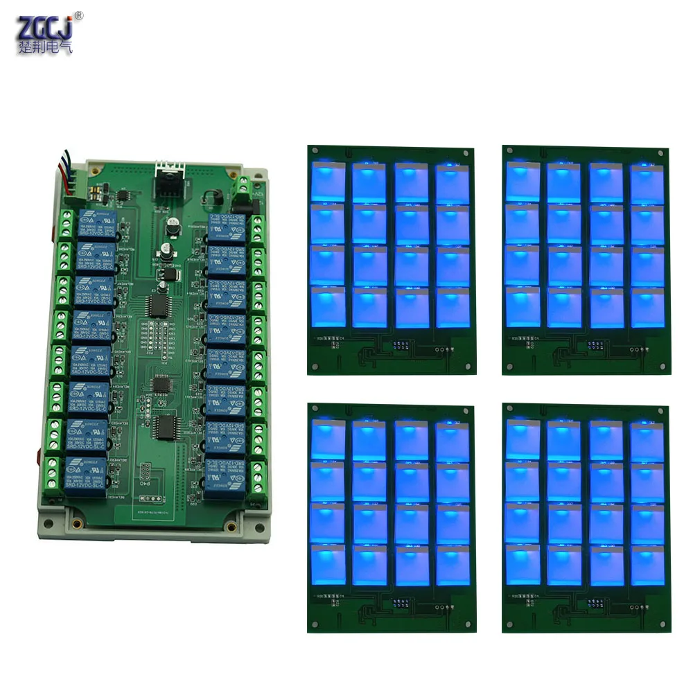 16-way-touch-relay-board-wireless-connection-control-multi-ways-touch ...