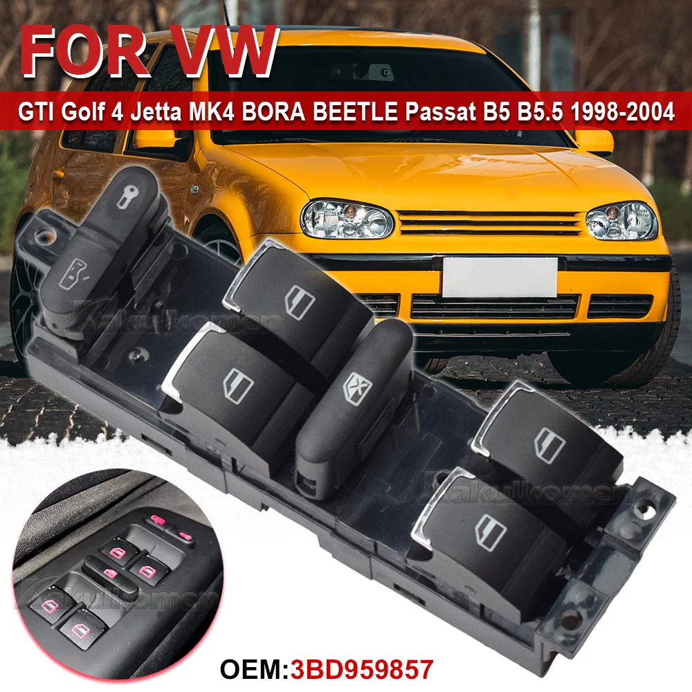 1PC-For-Volkswagen-99-04-GTI-Golf-4-Jetta-MK4-BORA-BEETLE-Passat-B5-B5 ...
