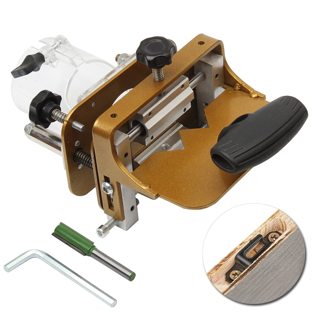 Stemm vorrichtung für Trimm maschine 2 in 1 Schlitz halterung ...