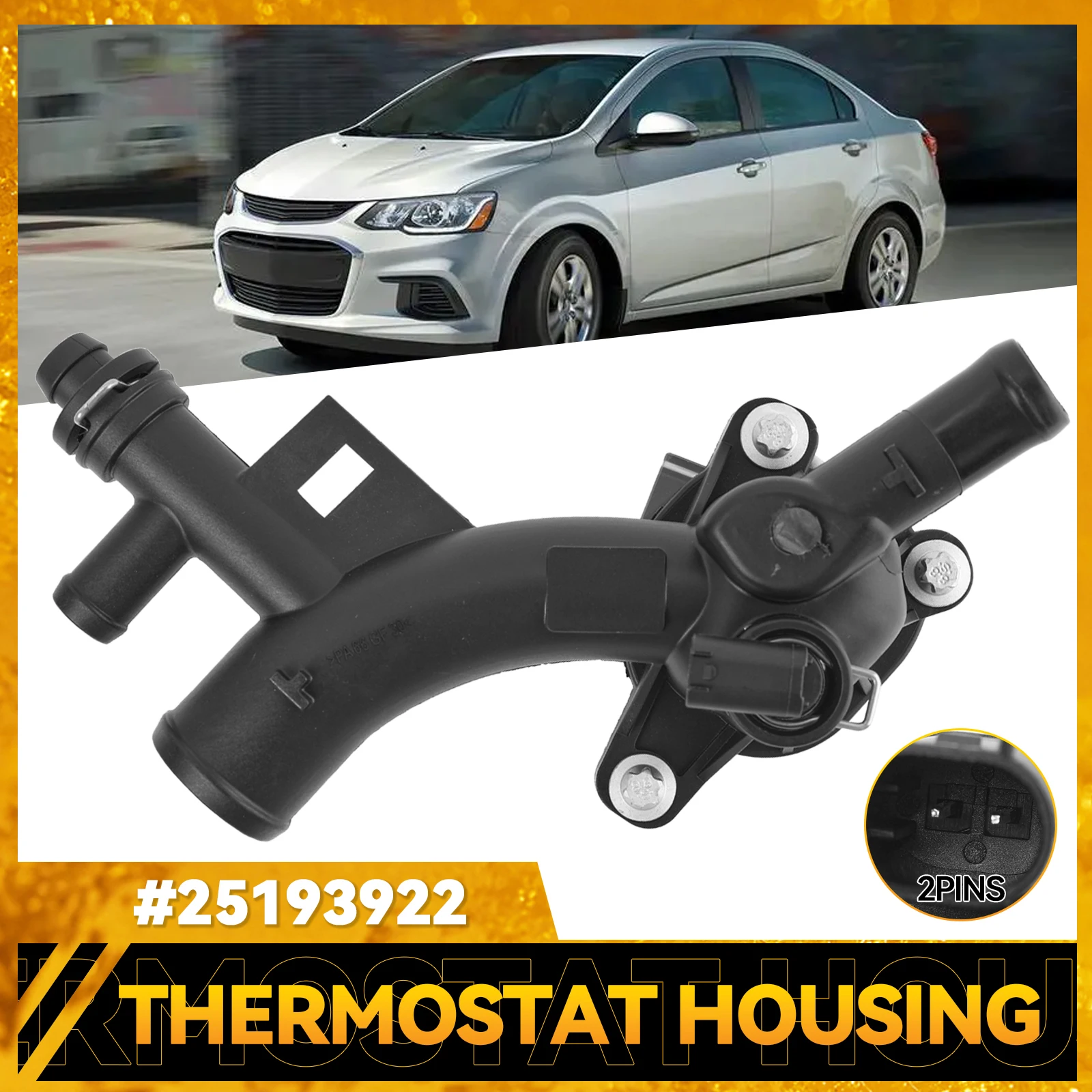 Engine-Coolant-Thermostat-Housing-Assembly-Radiator-Housing-Equipment ...