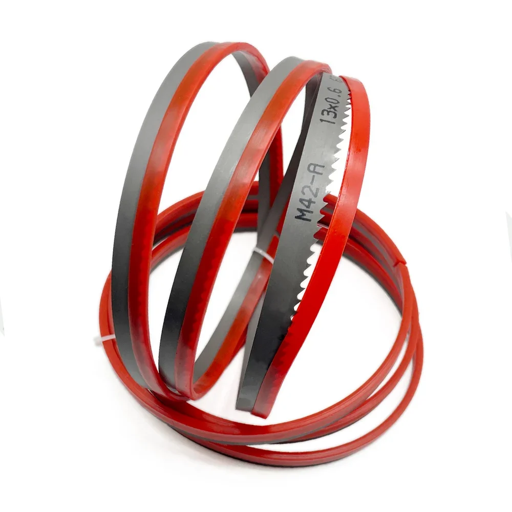 M42 Bi-Metal 1/2" Band Saw Blades. 1140 1325 1640 1780mm 13mm With 6T 8 ...