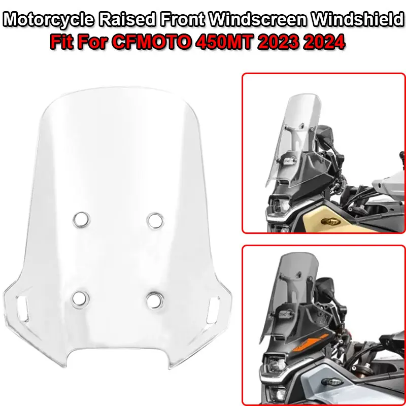 450-MT New Motorcycle Accessories Front Windscreen Windshield Fit For ...