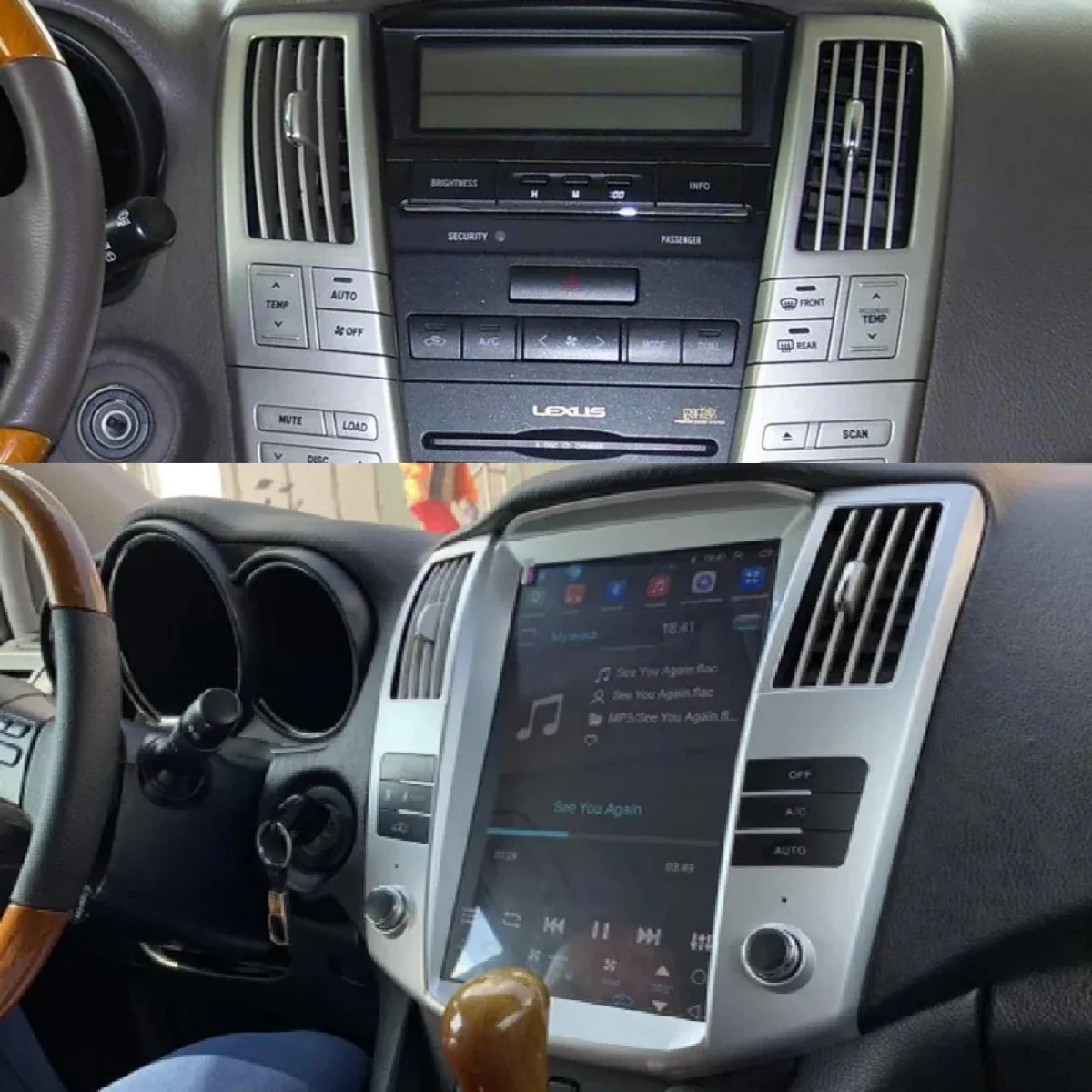 Tesla-Screen-Car-Radio-For-Lexus-RX-RX300-RX330-RX350-RX400H-2004-2008 ...