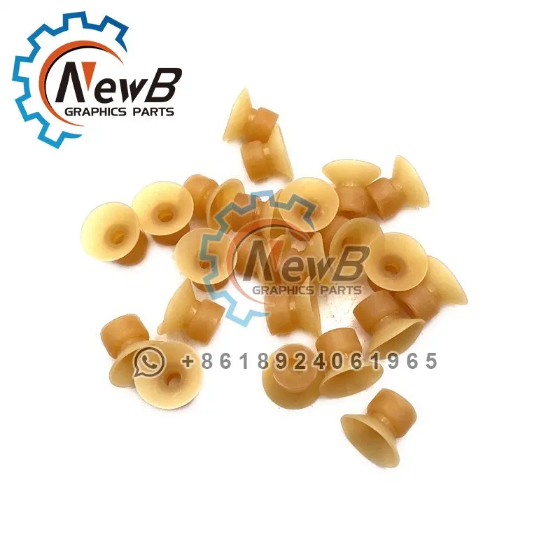 1Bag-100Pcs-0020-1928-Yellow-Rubber-Sucker-Suction-Nozzle-For-Muller ...