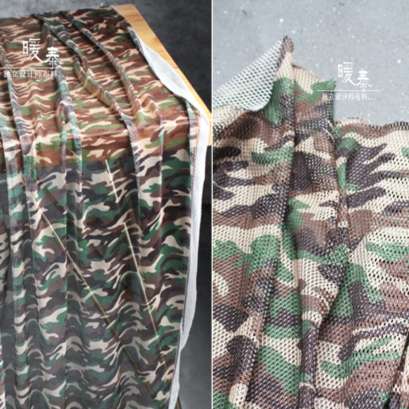 Camuflagem-Malha-Tecido-para-DIY-Moda-Esportiva-Artesanal-Respir-vel ...