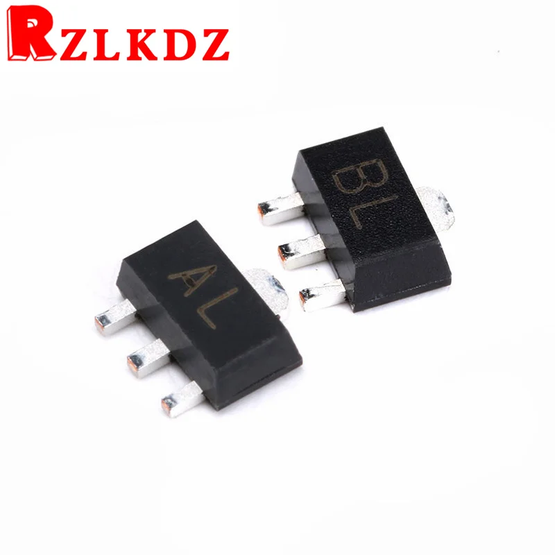 50pcs-BCX56-16-SOT-89-BCX56-BCX53-16-BCX53-AL-SOT89-transistor-NPN-1A ...