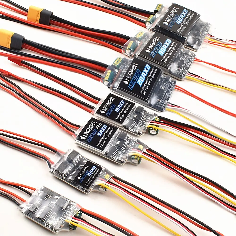 5A-5A-PRO-10A-20A-30A-40A-480Ax2-Dual-Way-Bidirectional-Brushed-ESC ...